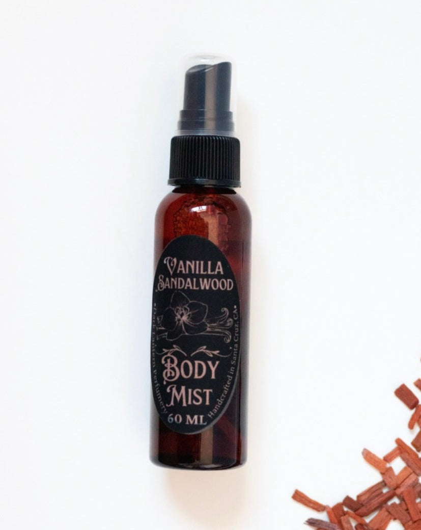 Vanilla Sandalwood • Body Mist – Dark Lantern Perfumery